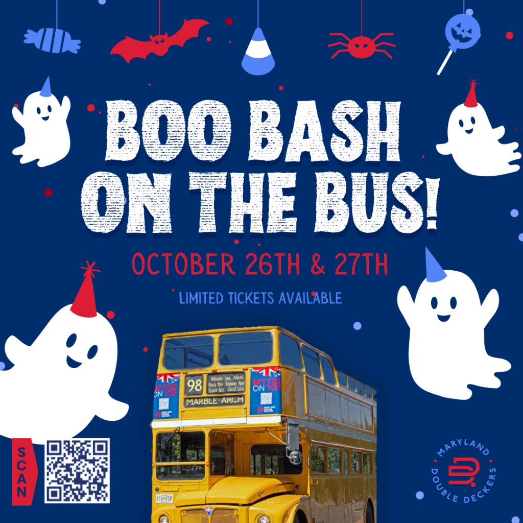Boo Bash on the Bus! @ Maryland Double Deckers • Downtown Frederick ...