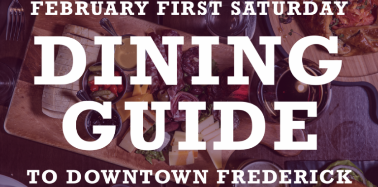 February First Saturday Dining Guide • Downtown Frederick Partnership