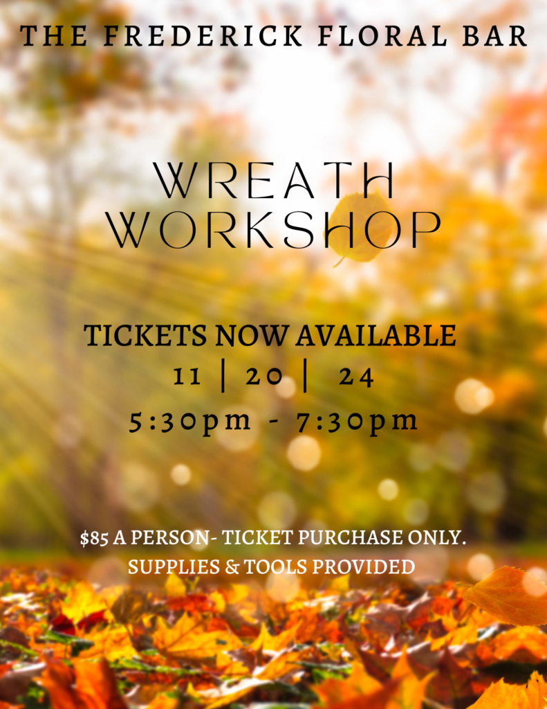 Events from October 1 – January 21, 2025 • Downtown Frederick Partnership